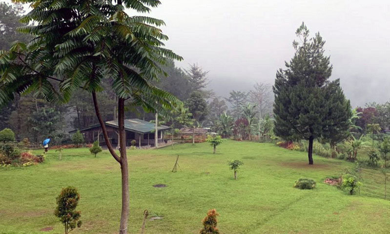 Curug Naga Camping Ground ; Tempat berkemah di komplek air terjun curug ...